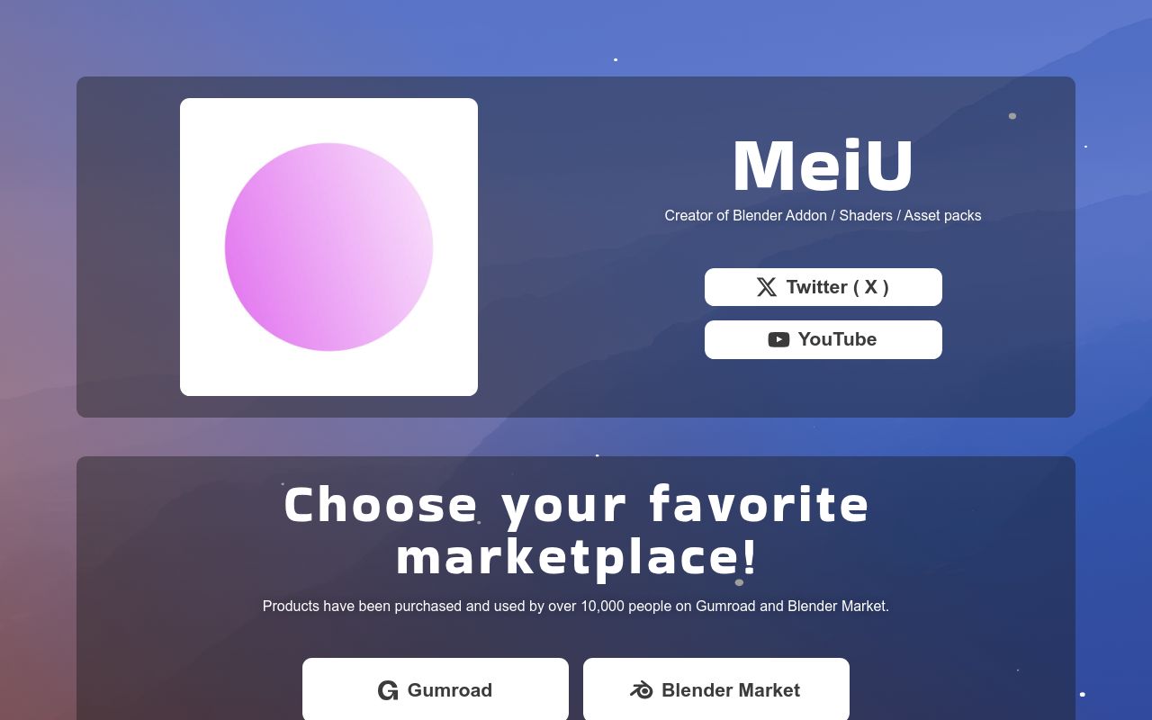 MeiU website
